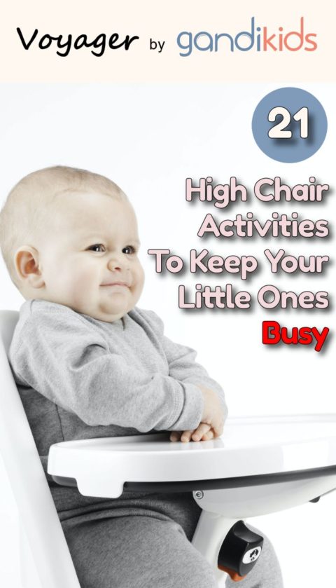 21 High chair activities for toddlers - Keep your little ones busy