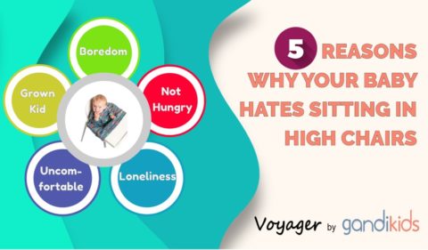Find why your baby hates high chairs and refuse to sit on it